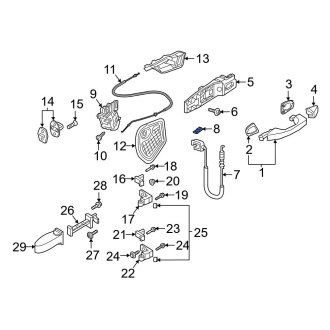 Audi Q3 OEM Doors & Parts | Shells, Panels, Armrests — CARiD.com