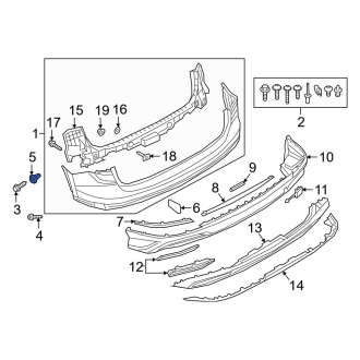 Audi A3 Grille Brackets & Hardware — CARiD.com