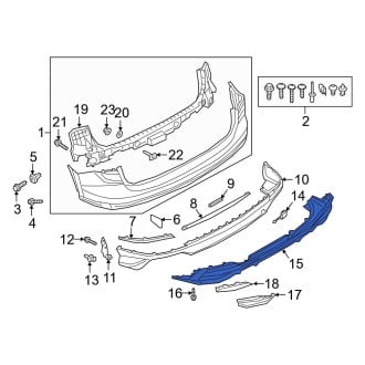 Audi Q3 Bumper Brackets & Hardware | Front, Rear — CARiD.com