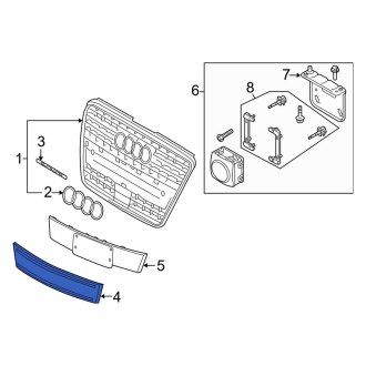 Audi Q7 Grille Frames & Moldings — CARiD.com