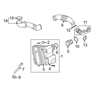 Audi Q7 OEM Air Intake Parts | Filters, Manifolds — CARiD.com
