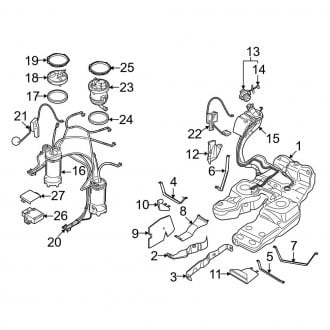 2008 Audi Q7 OEM Fuel System Parts - Pumps, Lines | CARiD