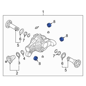 Audi Q7 OEM Driveline & Axle Parts | Hubs, CV-Joints — CARiD.com