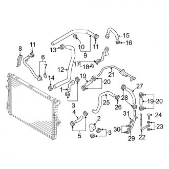 2015 Audi Q7 OEM Engine Cooling Parts | Radiators — CARiD.com