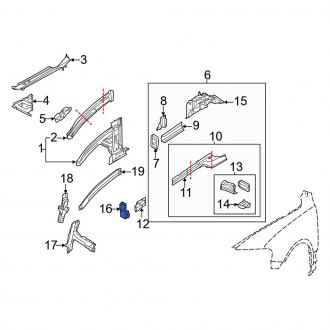 Audi Q7 Front & Rear Fenders | Patch Panels, Extensions — CARiD.com