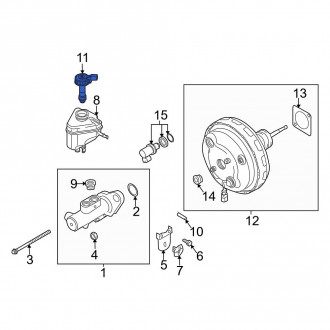 Audi Q7 Brake Master Cylinders & Parts — CARiD.com