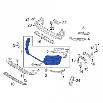 Audi Q7 Replacement Front Bumpers & Components — CARiD.com