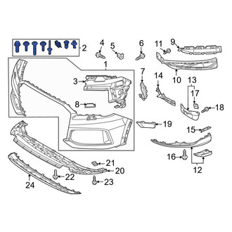 Audi Q7 OEM Bumpers | Genuine Front & Rear Bumpers — CARiD.com
