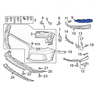 Audi Q7 Replacement Bumper Spoilers & Valances — CARiD.com