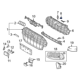 Audi Q4 e-tron OEM Bumpers | Genuine Front & Rear Bumpers — CARiD.com