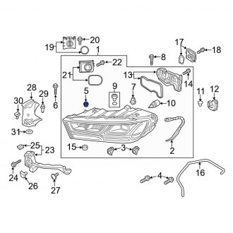 Audi e-tron GT OEM Lighting | Headlights, Fog & Tail Lights — CARiD.com