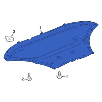 Audi Q8 Header Panel Brackets & Hardware — CARiD.com