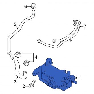 Audi Transmission Oil Coolers & Components | Lines, O-Rings — CARiD.com