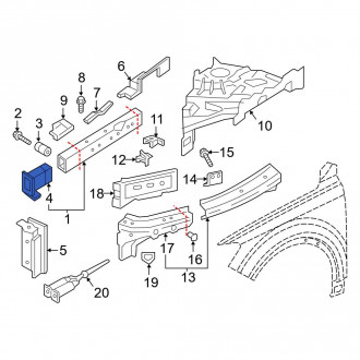 Audi Q8 Replacement Chassis Frames & Rails - CARiD.com