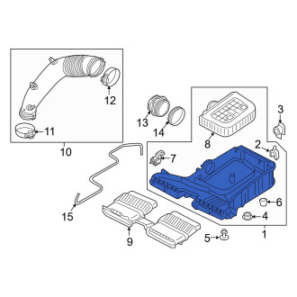 Audi Q7 OEM Air Intake Parts | Filters, Manifolds — CARiD.com
