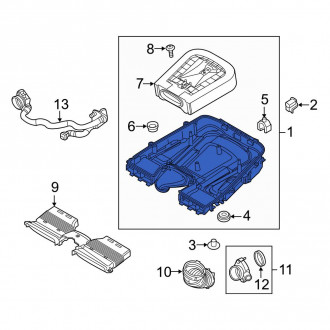 Audi Q7 OEM Air Intake Parts | Filters, Manifolds — CARiD.com