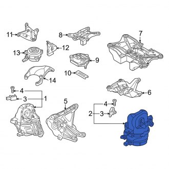 Audi Q8 Motor Mounts & Mounting Hardware — CARiD.com