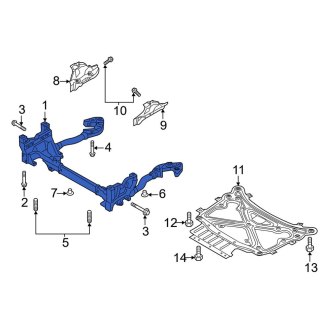 Audi Q8 Motor Mounts & Mounting Hardware — CARiD.com