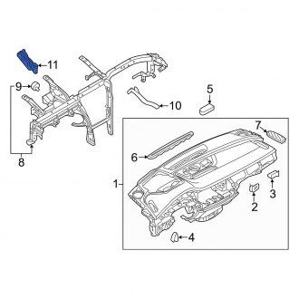 Audi Q8 Interior Brackets & Hardware — CARiD.com
