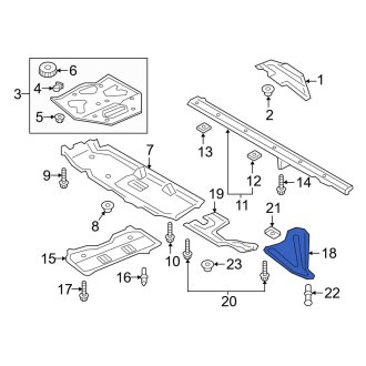 Audi Q7 Underbody Covers | Splash Shields — CARiD.com
