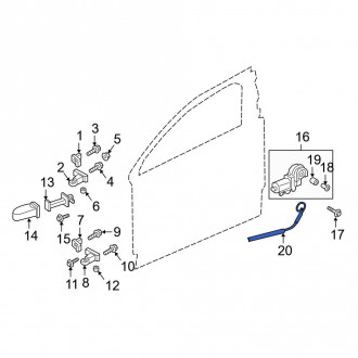 Audi Q7 Door Locks + Components — CARiD.com