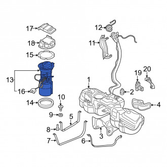 Audi Q7 OEM Fuel System Parts | Pumps, Lines — CARiD.com