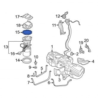 Audi A4 OEM Fuel System Parts - Pumps, Lines | CARiD