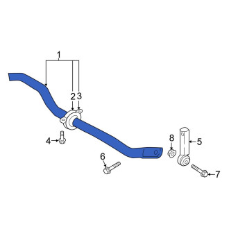 Audi Q7 Sway Bars & Parts | Bushings, End Links — CARiD.com