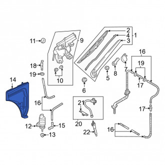 Audi Q8 Windshield Washer Tanks & Parts — CARID.com