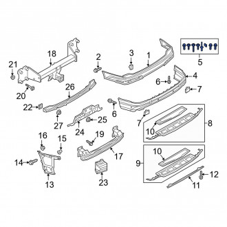 Audi Q7 OEM Bumpers | Genuine Front & Rear Bumpers — CARiD.com