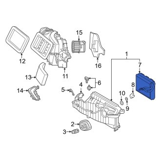 Audi e-tron A/C Evaporators & Components | Drains, Cores — CARiD.com
