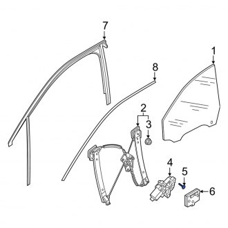 2021 Audi e-tron Replacement Window Components | CARiD