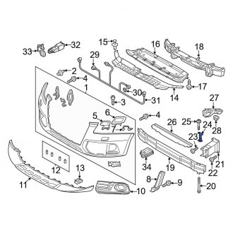 Audi Q5 OEM Bumpers | Genuine Front & Rear Bumpers — CARiD.com