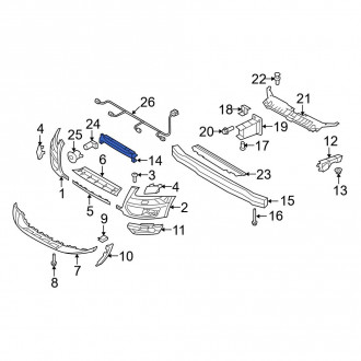 Audi Q5 OEM Bumpers | Genuine Front & Rear Bumpers — CARiD.com