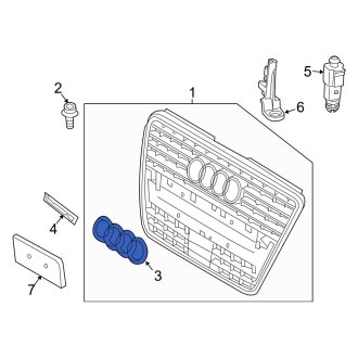 Audi Q5 Grille Frames & Moldings — CARiD.com
