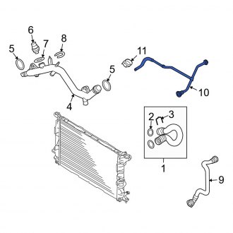 Audi Q5 Coolant Overflow Tanks | CARiD