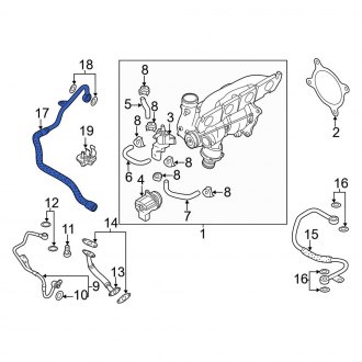 Audi A5 OEM Engine Cooling Parts | Radiators, Fans — CARiD.com