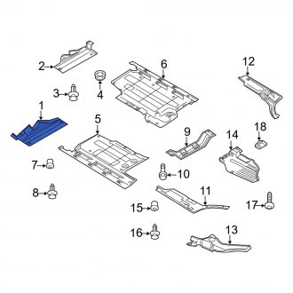 Audi Q5 Underbody Covers | Splash Shields — CARiD.com