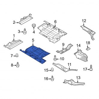 Audi Q5 Underbody Covers | Splash Shields — CARiD.com