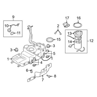 2014 Audi Q5 OEM Fuel System Parts - Pumps, Lines | CARiD