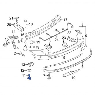 Audi Q5 OEM Bumpers | Genuine Front & Rear Bumpers — CARiD.com