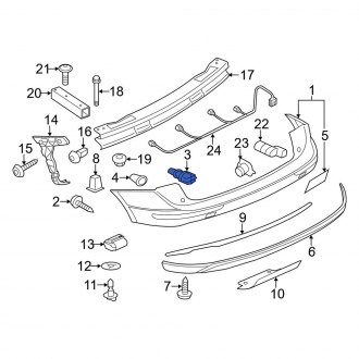 Audi Q5 OEM Bumpers | Genuine Front & Rear Bumpers — CARiD.com