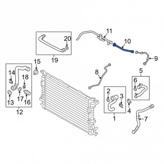 Audi A7 Coolant Overflow Tanks — CARiD.com