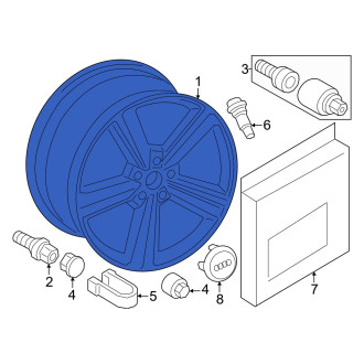 Audi OEM Wheels - Original Steel & Alloy Wheels | CARiD