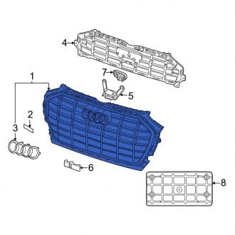 2026 Audi Q5 Replacement Grilles | CARiD