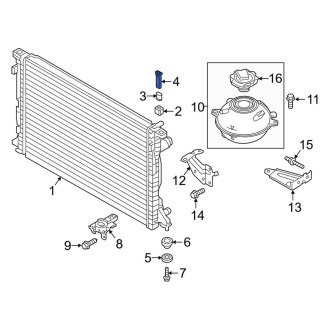 Audi Q8 OEM Engine Cooling Parts | Radiators, Fans — CARiD.com