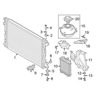 2022 Audi Q5 Replacement Coolant Tanks – CARiD.com