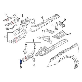 Audi Q5 Replacement Chassis Frames & Rails - CARiD.com