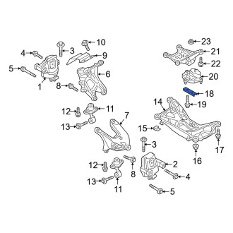 Audi Q7 Transmission Mounts | Cases, Housings, Bolts — CARiD.com