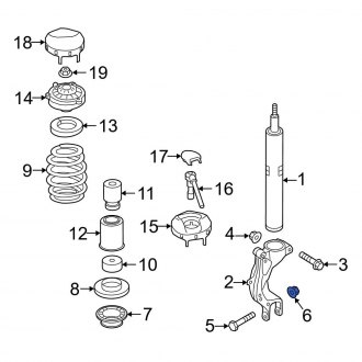 2021 Audi Q5 OEM Suspension Parts - Shocks, Struts | CARiD